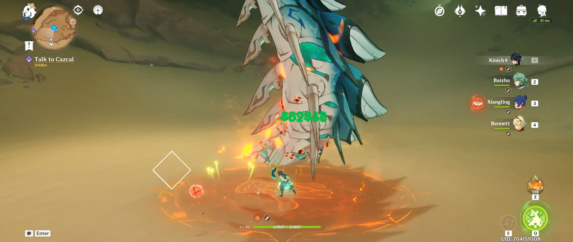 Gọi Kinich là "ông vua bug" mới của Genshin Impact với loạt lỗi khiến ...