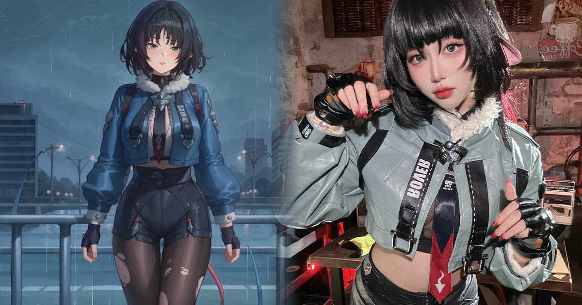 Cosplay Jane Doe với nhan sắc “đỉnh nóc kịch trần” trong Zenless Zone Zero