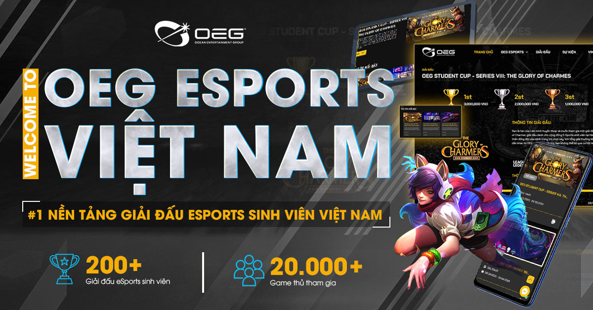 OEG Esports Việt Nam - Hệ Thống Giải đấu E-Sports Sinh Viên