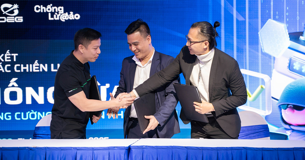 Ký kết hợp tác: OEG x Chống Lừa Đảo x Hội Thanh niên khuyết tật Việt ...