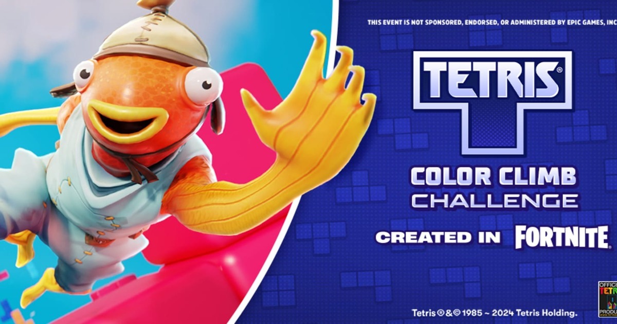 Tetris công bố giải đấu kết hợp với Fortnite trị giá 10.000 USD