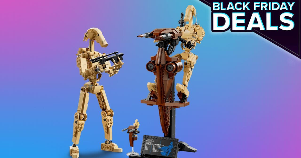 Lego Battle Droid 1.088 mảnh đang giảm giá 50 USD dịp Black Friday