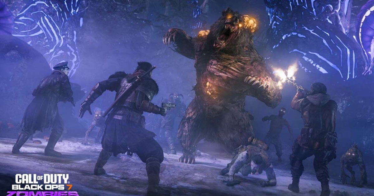 CoD: Black Ops 7 Zombies bổ sung gấu xác sống, ong xác sống và cả xe ...