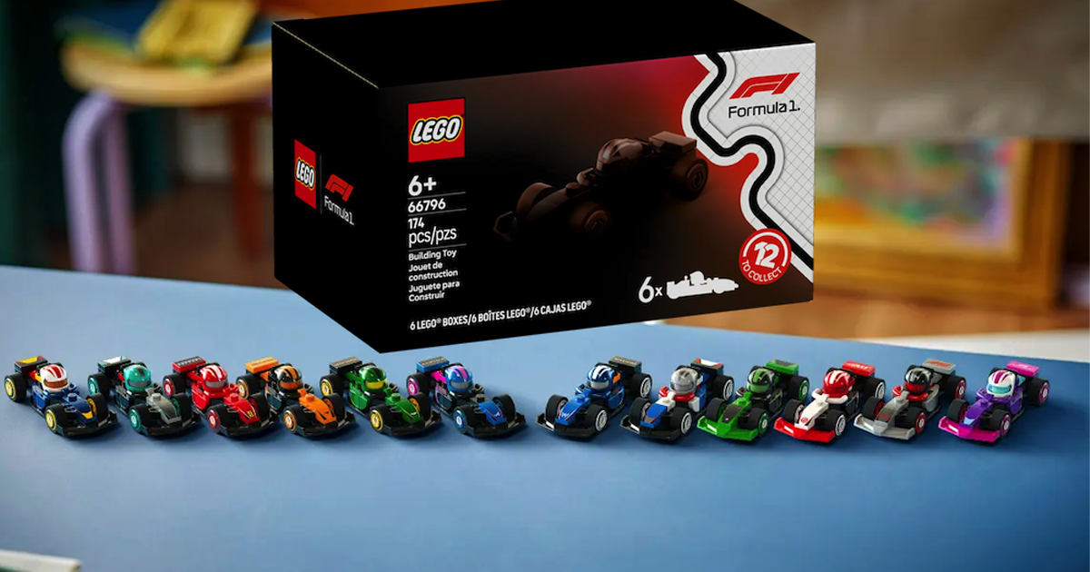 Các mẫu xe đua sưu tầm Lego F1 hiện được bán trên Amazon với giá dưới 3 ...